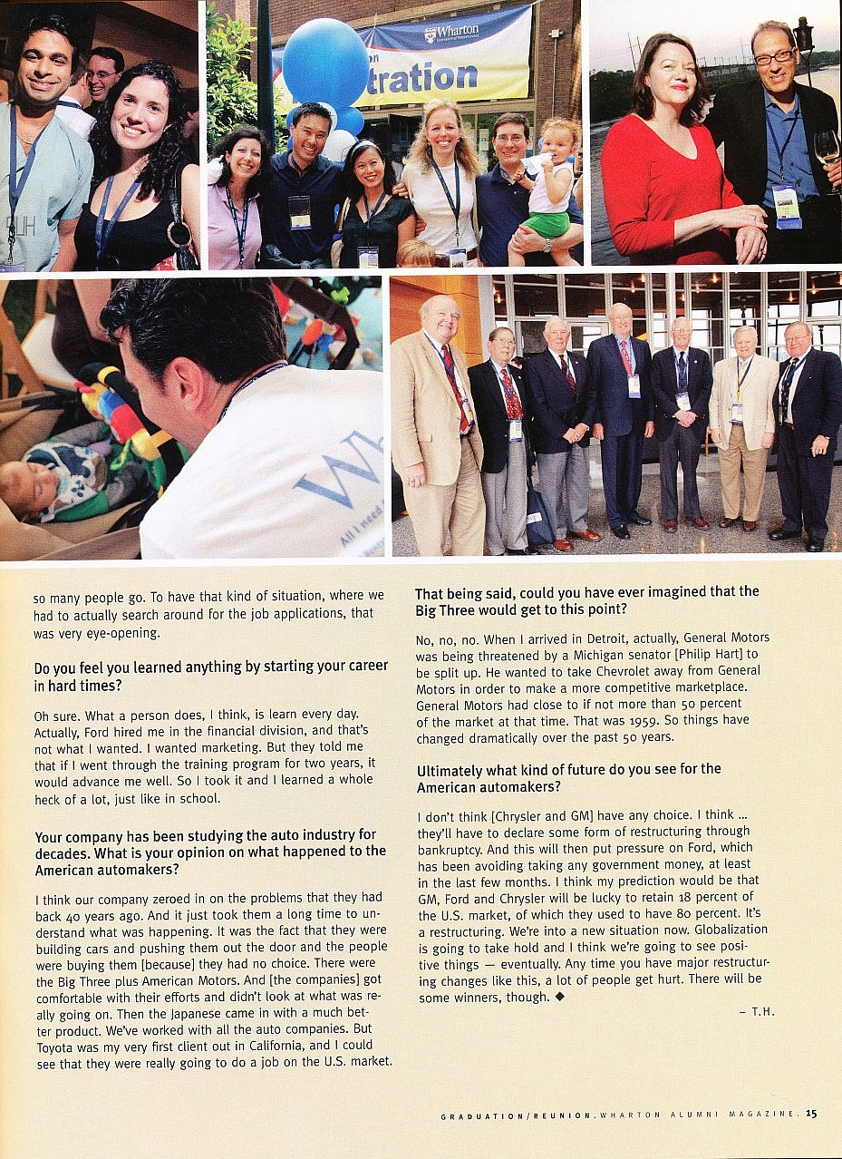 A Conversation with J.D. Power III, WG’59 (Wharton Magazine, Spring ...